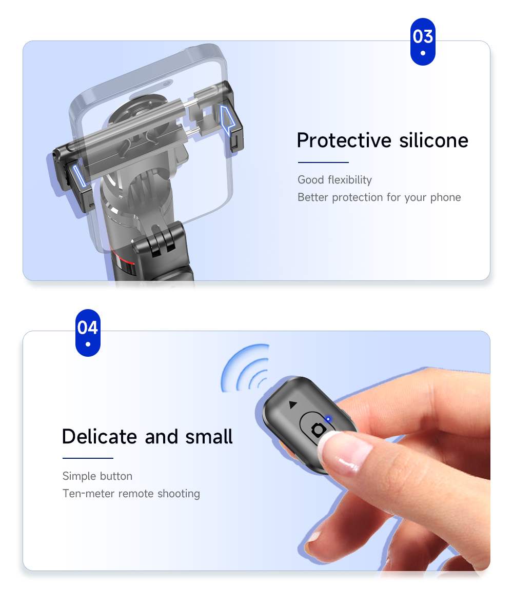 MORUI F16 360° Selfie Stick 170cm Bluetooth Remote Control Tripod Anti ...