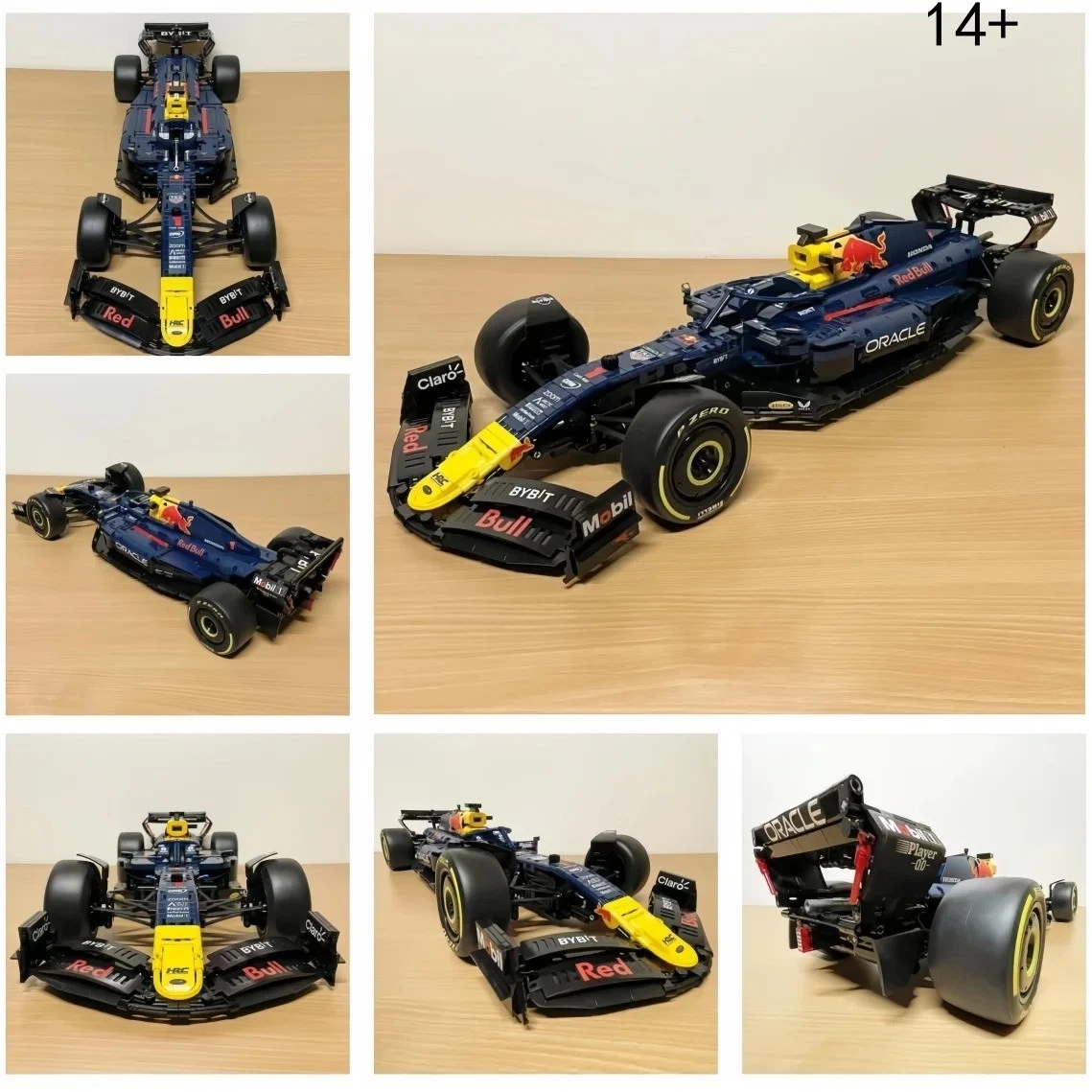 1:8Red Bull Racing RB20 F1 building block Car，Formula 1 technical ...