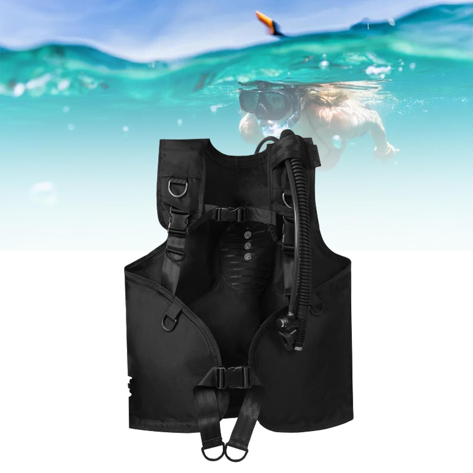 【Sunnimix】BCD Vest Diving Snorkel Diving Buoyancy Compensator Scuba ...
