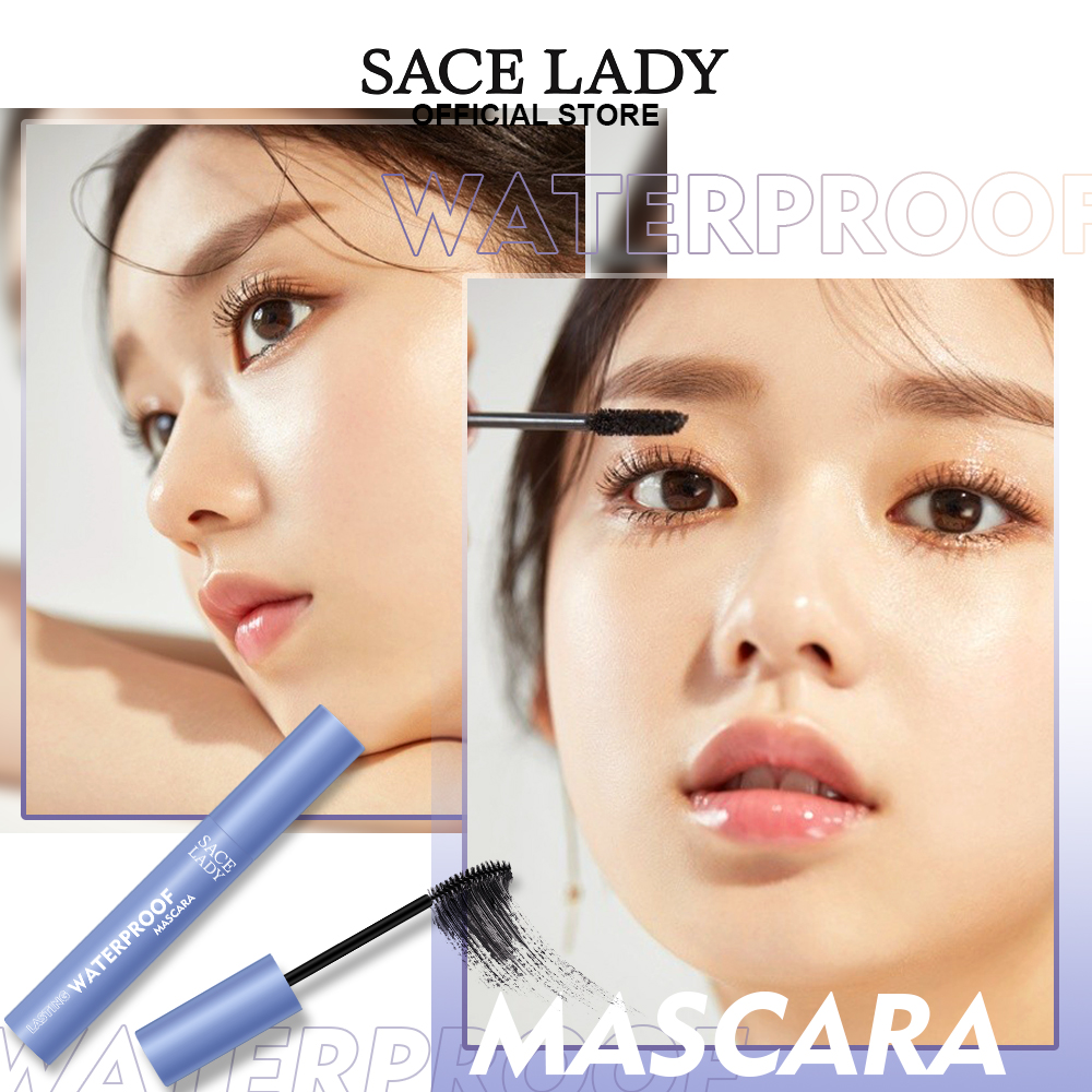 SACE LADY Waterproof Lengthening Mascara Long Lasting Eyebrow Pencil ...