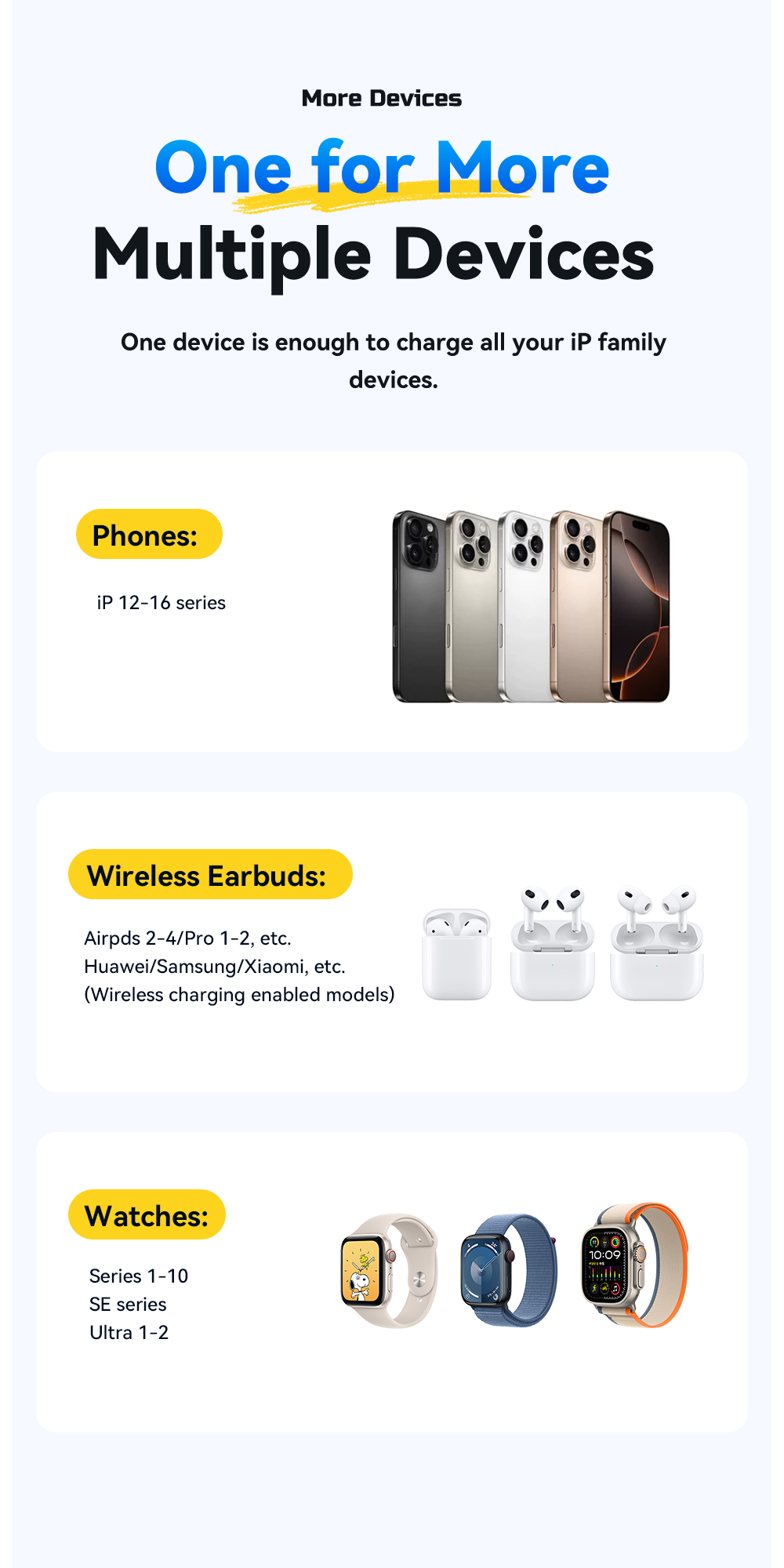 Essager 15W 2-in-1 Qi2 Wireless Chargers Desktop Foldable Stand Holder ...