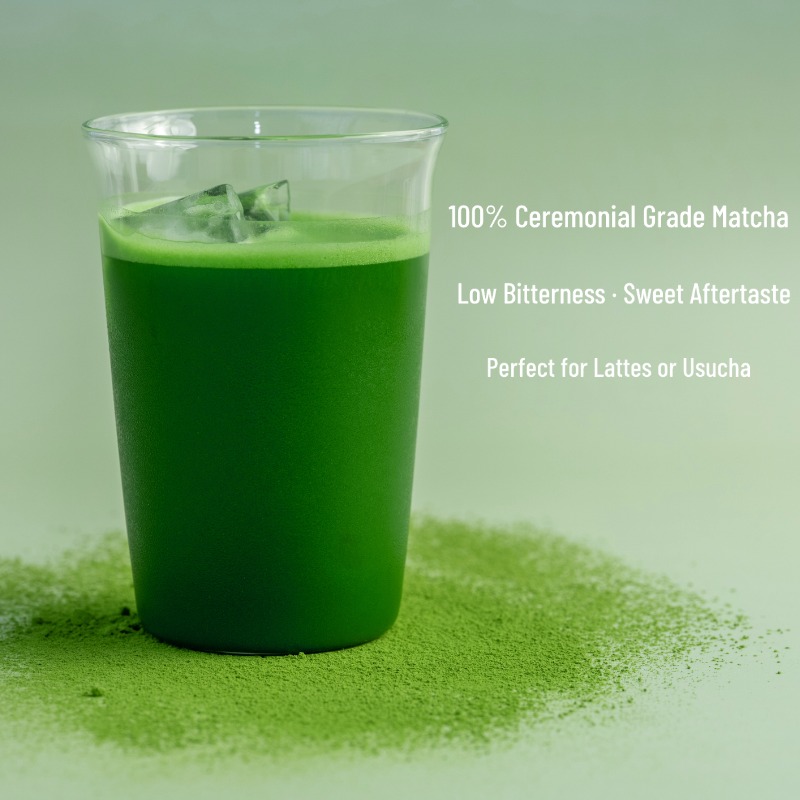 Ceremonial Matcha 100% Ceremonial Grade BARISTA Matcha Green Tea Powder ...