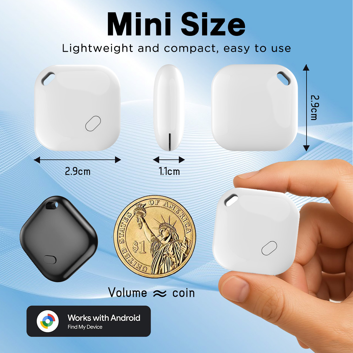 Android Tag Smart Finder GPS Tracker Key Finder Item Locator for ...