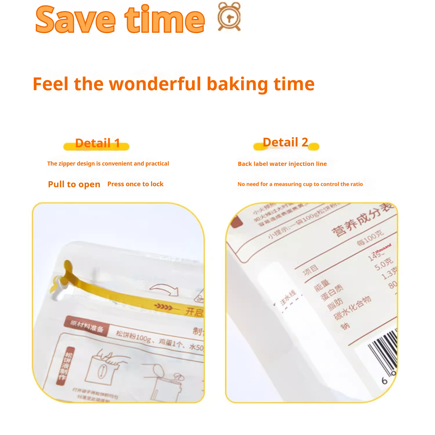 ART EXHIBITION Squeezable Pancake Mix Bag Buttery Waffle & Pancake Mix ...