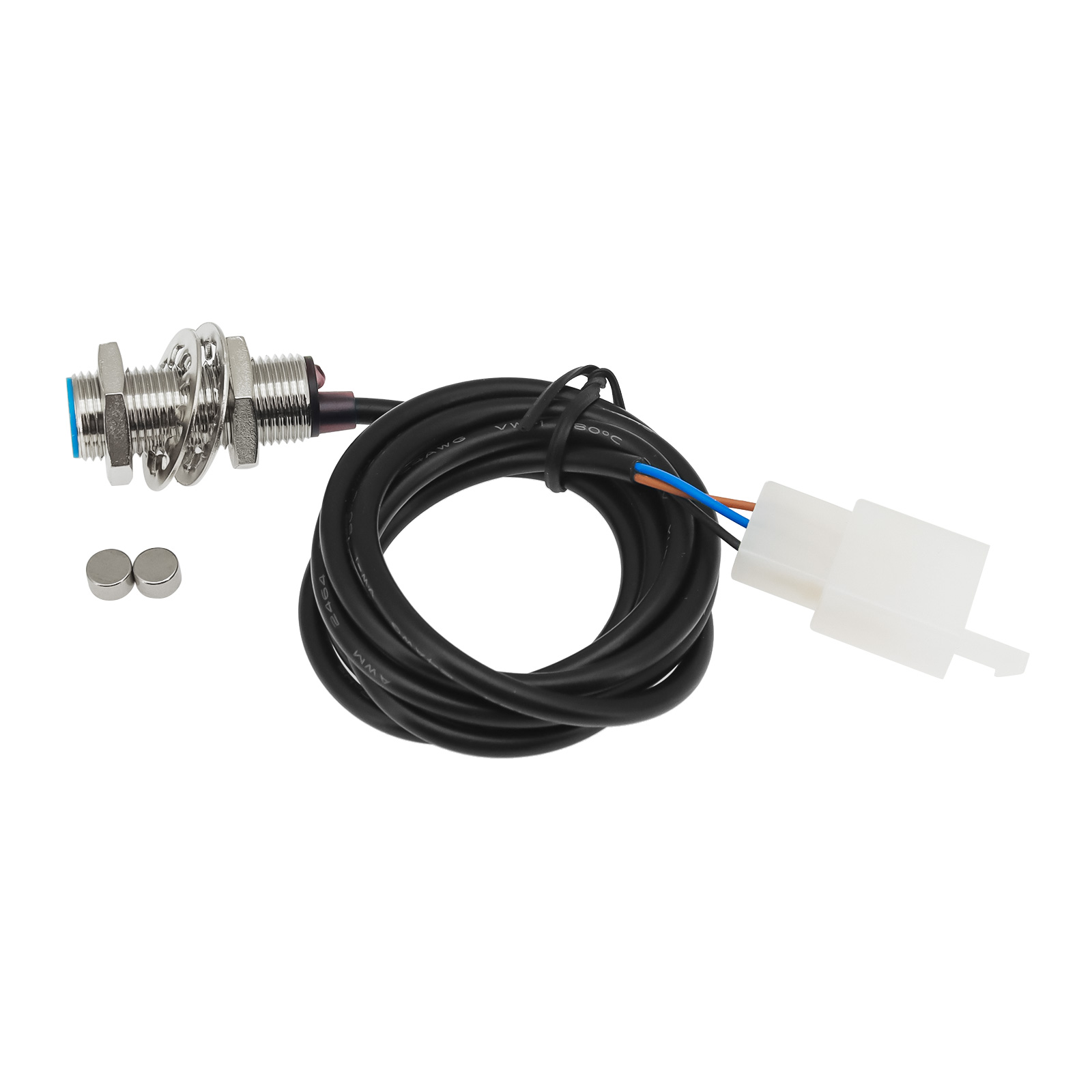 Universal Digital Speedometer Speed Sensor with 2 Magnet For Motorcycle ...
