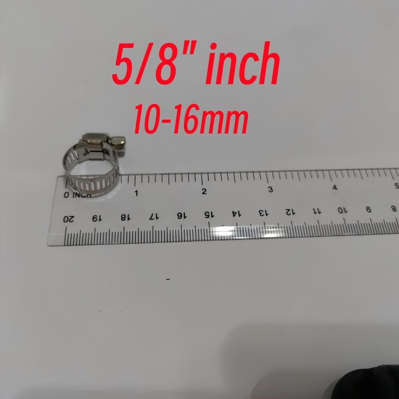 300pcs Stainless Steel Line Pipe Clip/adjustable stainless hose clamp ...
