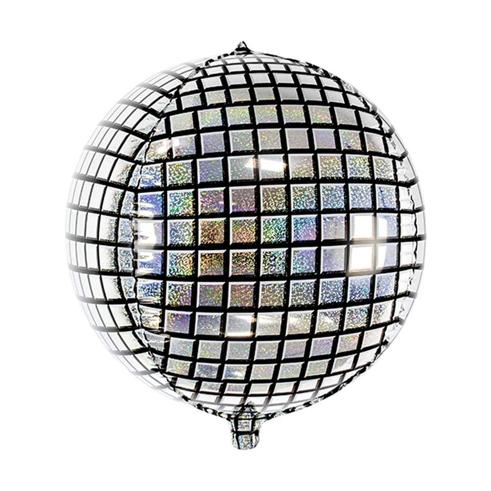 10-Pack 22-Inch 4D Metallic Foil Balloons – Disco Theme for Nightclub ...