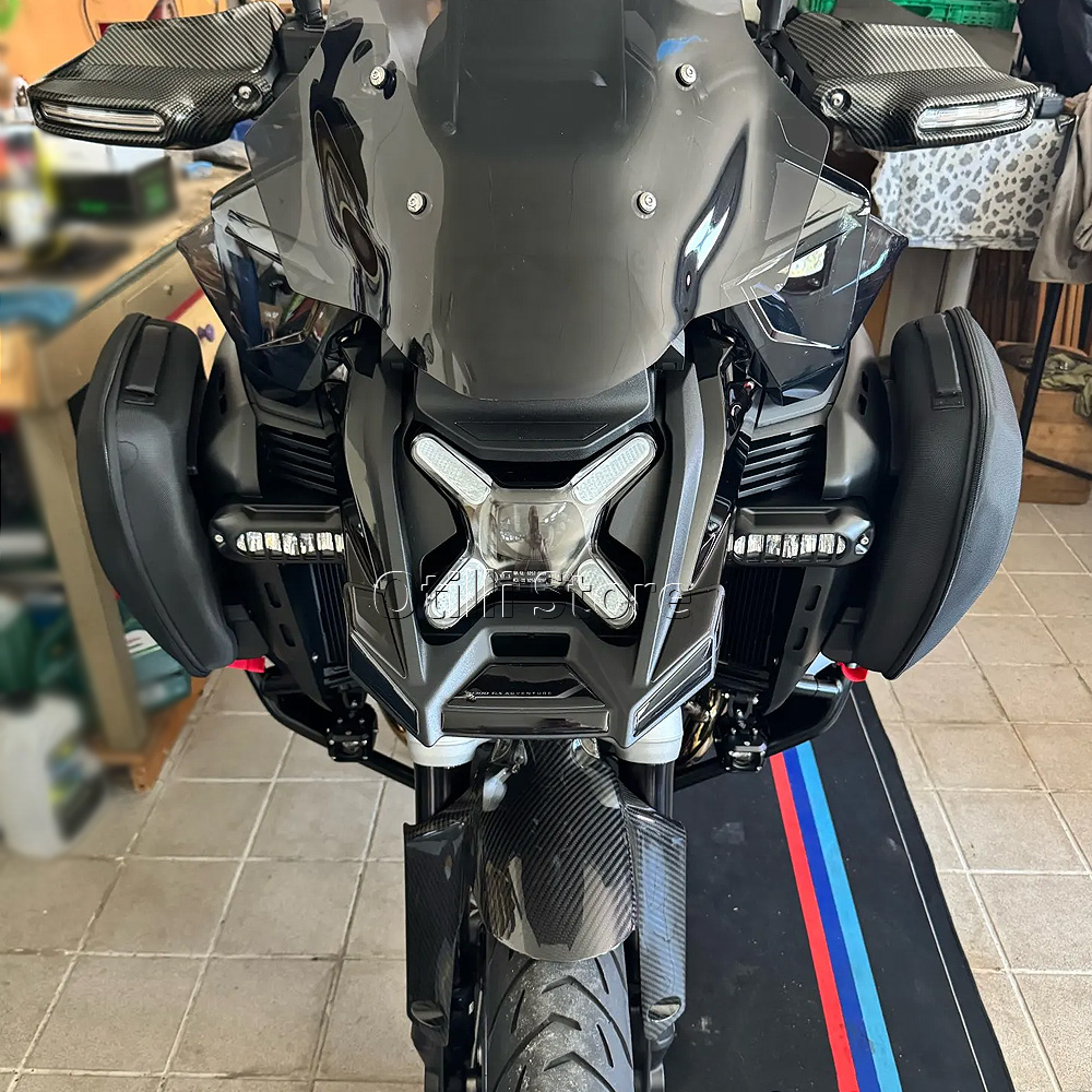 New Motorcycle Left Right Radiator Cowl Bag Fairing Waterproof Tool Bag ...