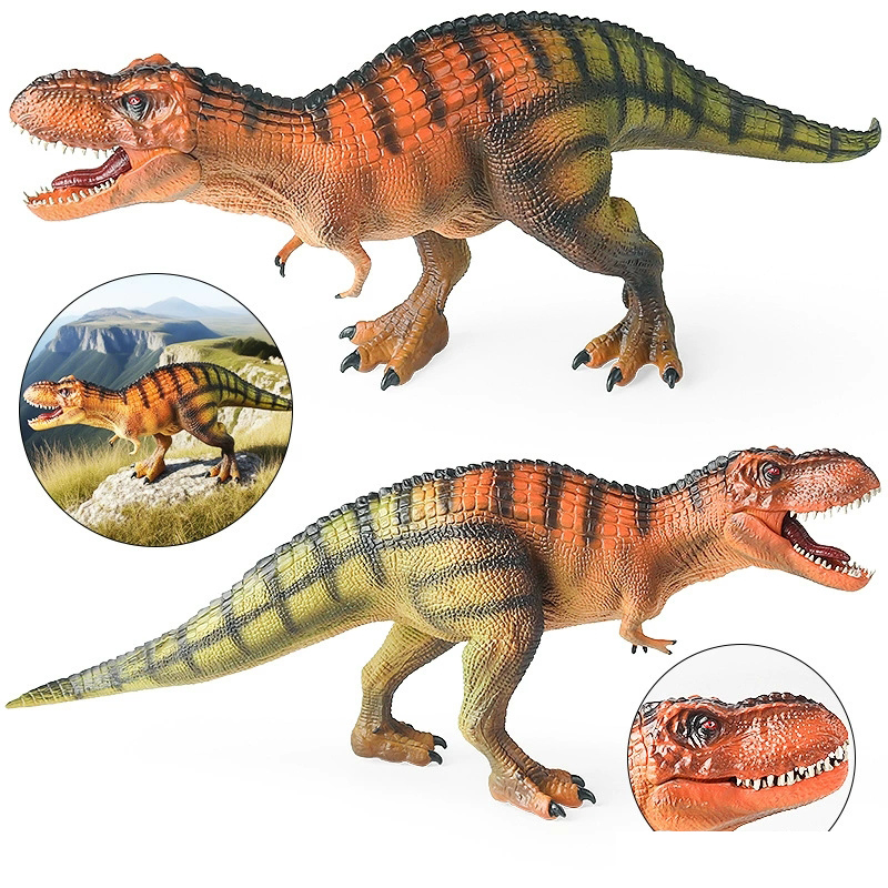 Simulation Dinosaur Tarbosaurus Tyrannosaurus Solid Model Children ...