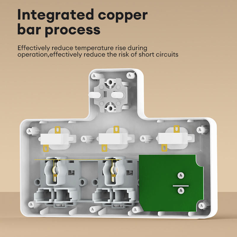 Deli Socket Converter Million Hole Font Converter 2/3 Group With USB ...