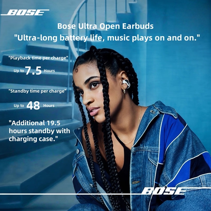 Hear Everything! Bose Open Audio Earbuds - Gym Safe, Office Ready AI ...