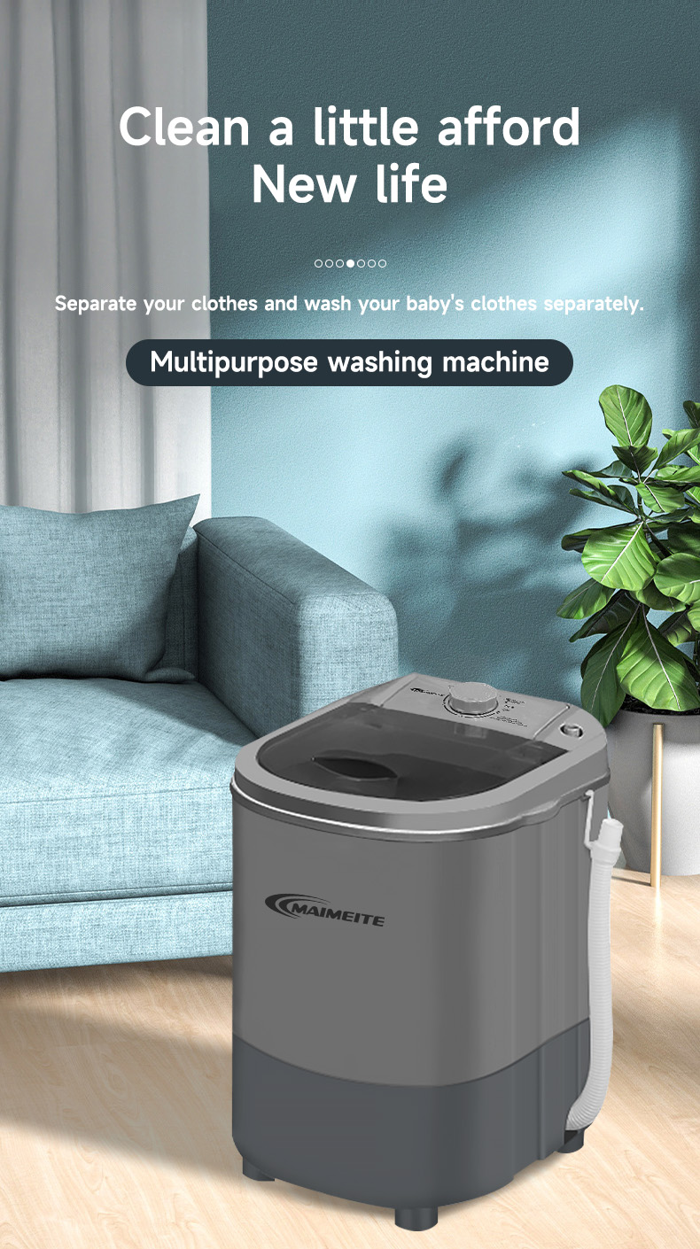 MAIMEITE Mini washing machine portable washing machine With Dryer With ...