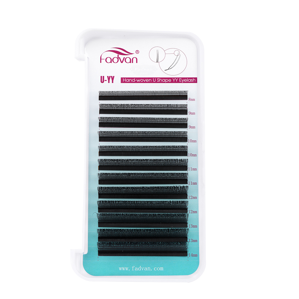 FADVAN U Shape Brazilian YY 3D 4D 5D Eyelashes Extension Natural Volume ...