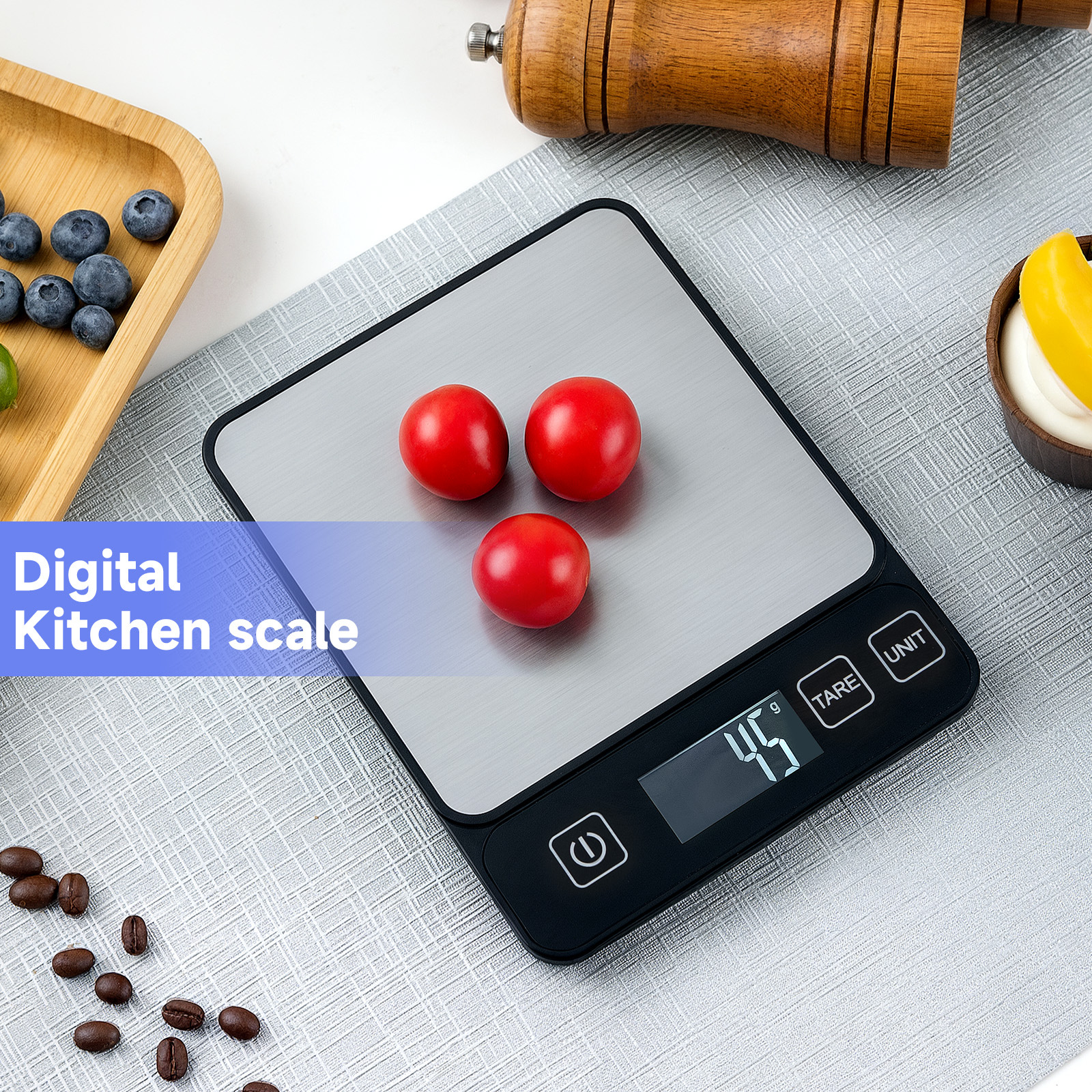 10kg/1g Digital Scale Digital Weighing Scale For Food Kitchen Scale ...