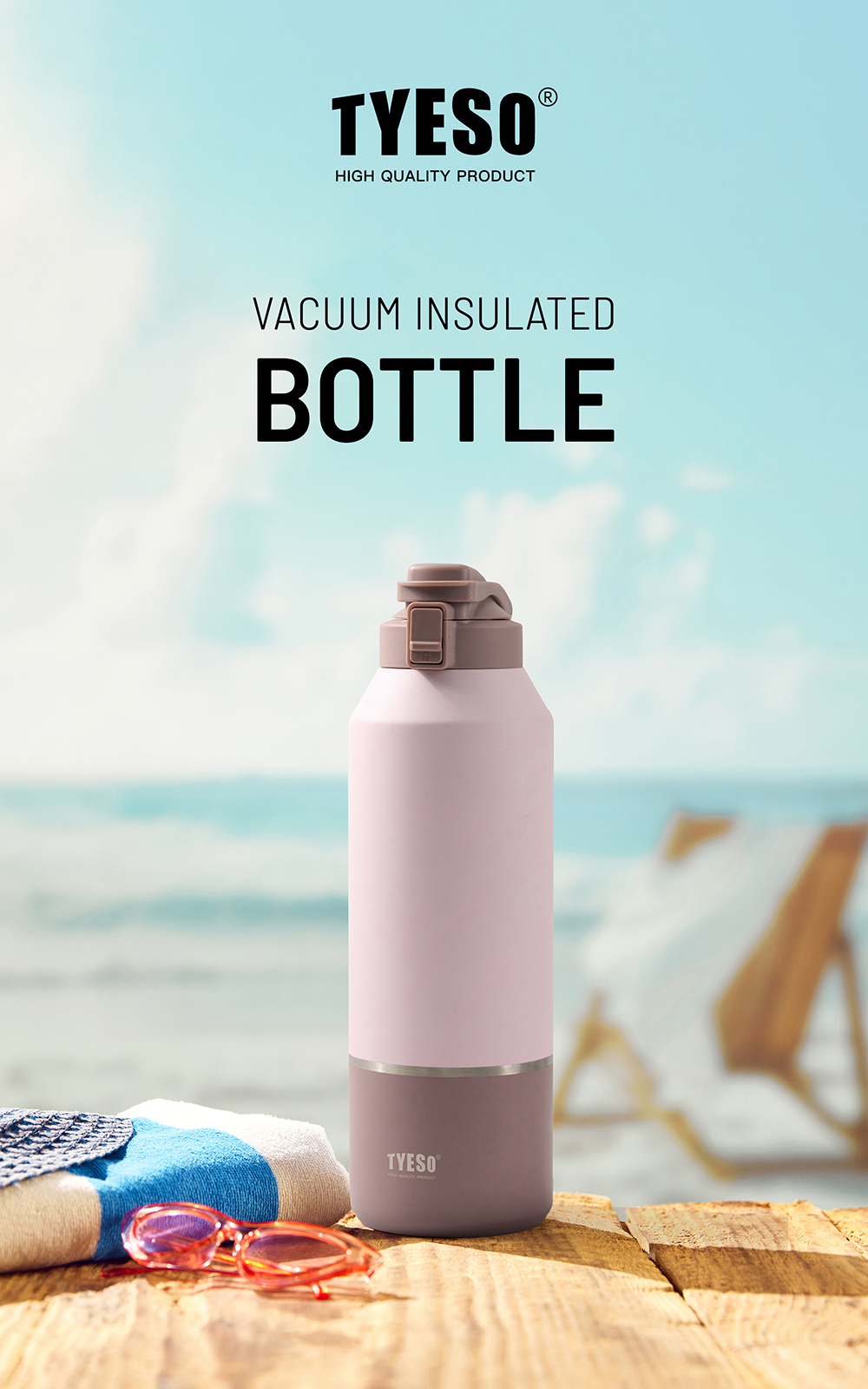 TYESO® 2025 NEW Tumbler Vacuum insulated bottle keep cold and hot 319#C | Shopee Philippines