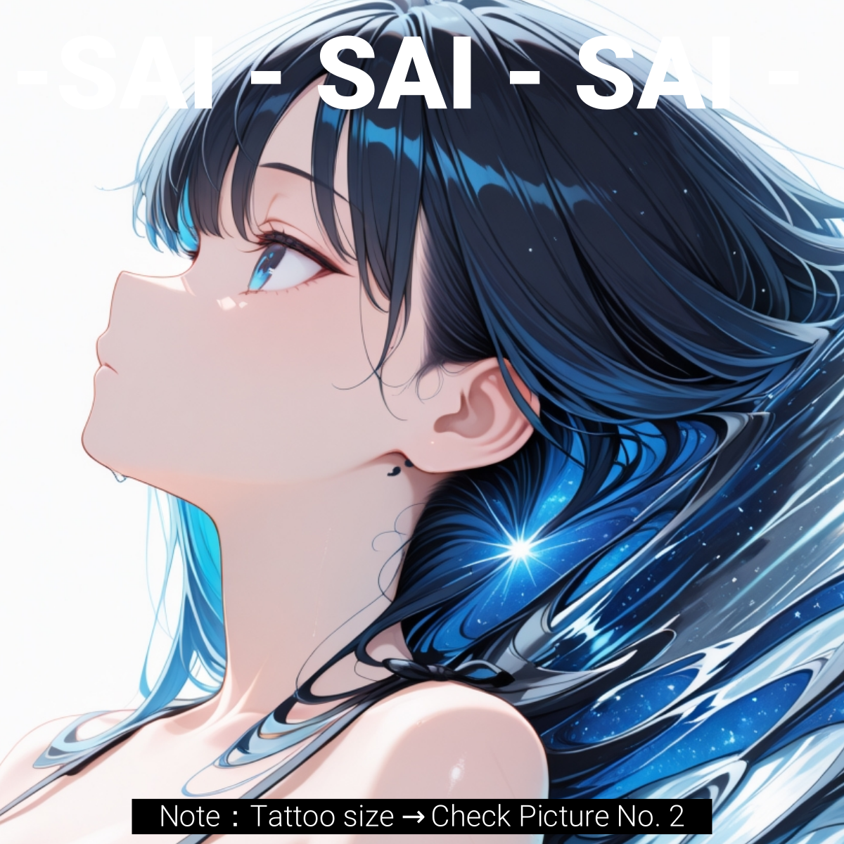 SAI MAGIC TATTOO 149 Lasts To 2 Weeks Tattoo Sticker Waterproof Long ...