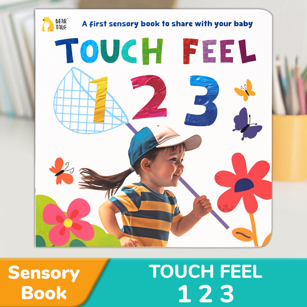 Baby's First Touch Book Numbers Digital Touch and Feel Book for Kids ...