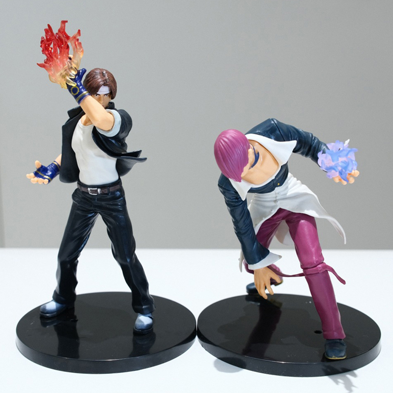 19cm SNK Game Figure The King of Fighters Kyo Kusanagi Iori Yagami ...