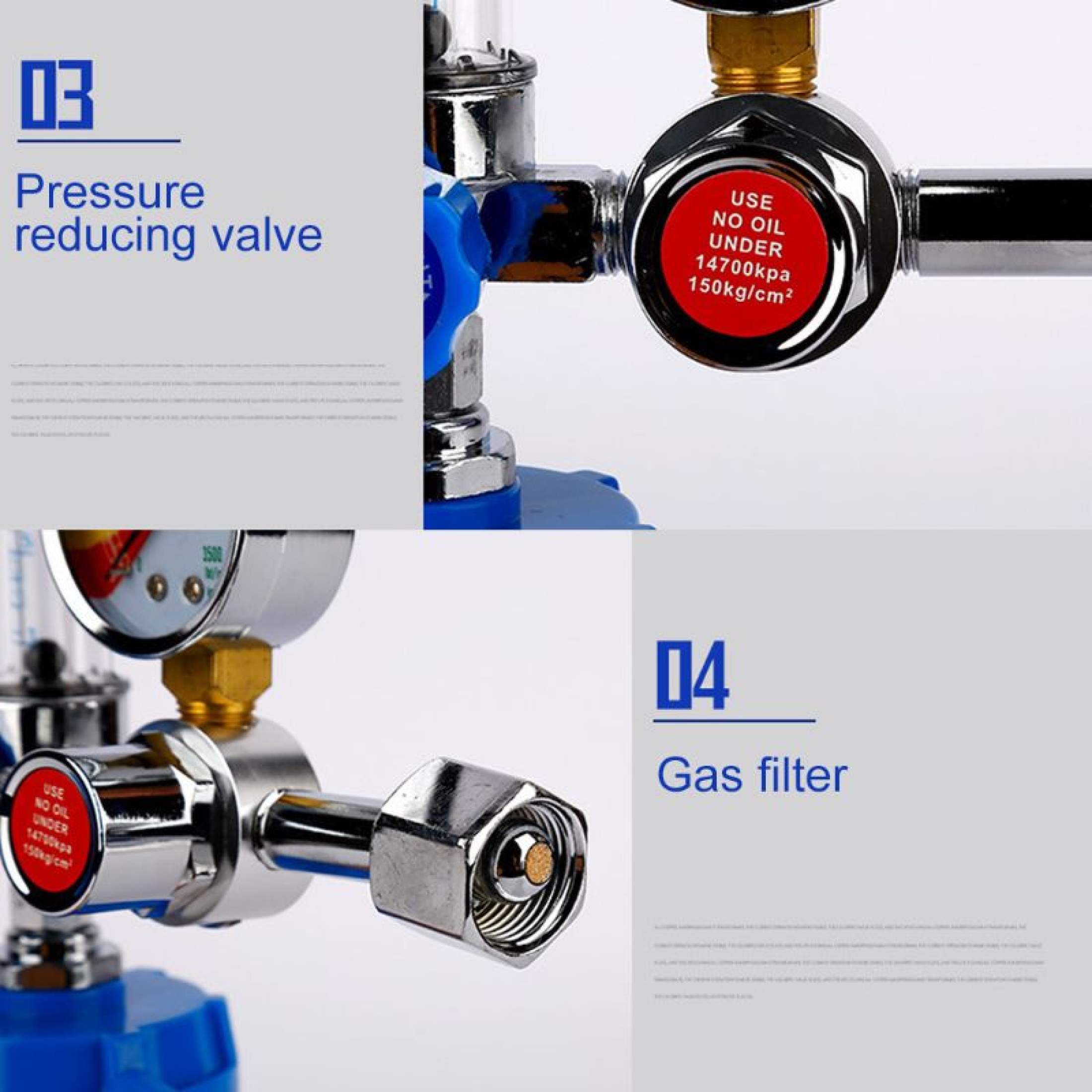 Oxyplus Medical Oxygen Regulator Set With Nasal Cannula Regulator ...