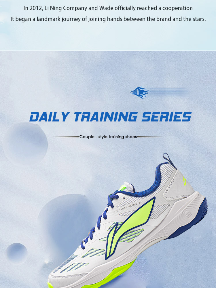 LI-NING Badminton Badminton Training Shoes UNISEX Daily Training For ...