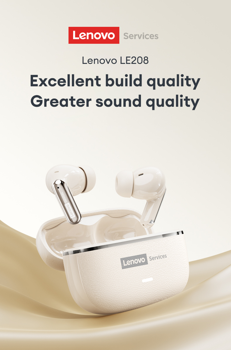 Lenovo LE208 Wireless Bluetooth headset noise cancellation Bluetooth 6. ...