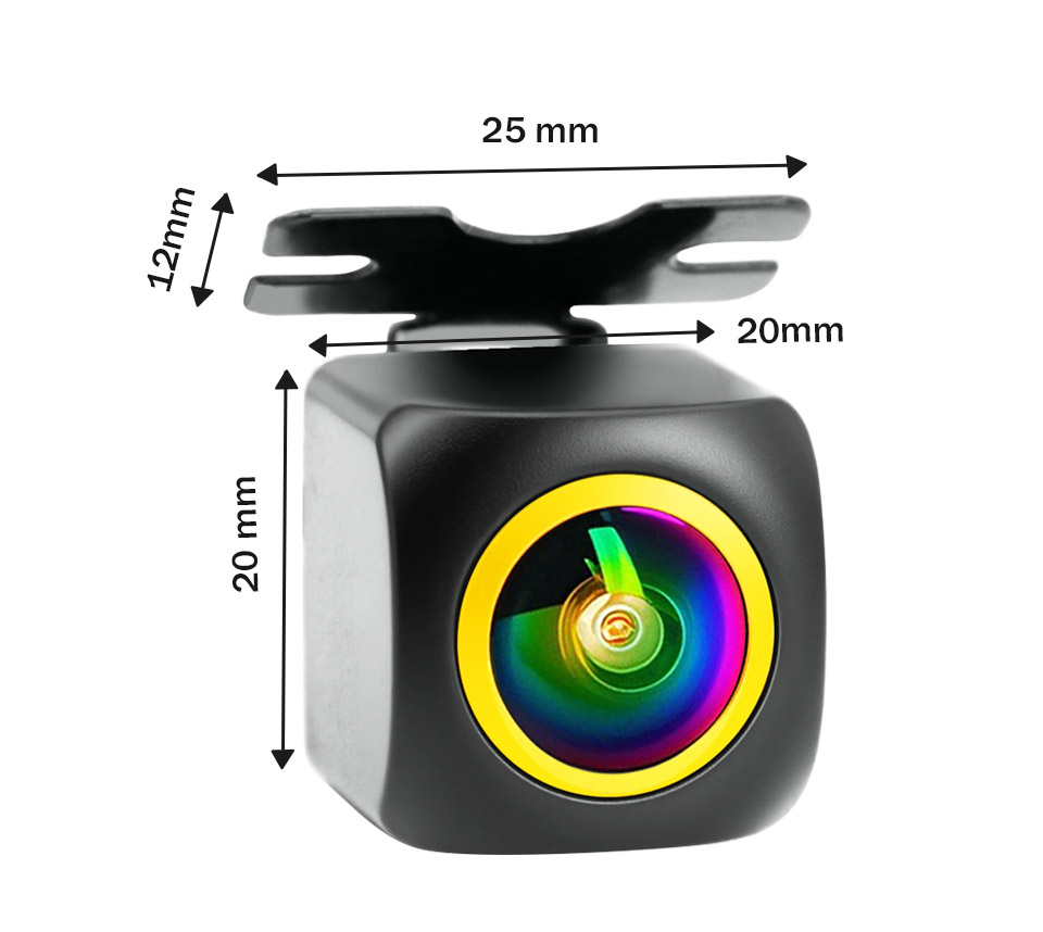 4K AHD 1080P Adjustable Car Rear View Reverse Backup Camera Fisheye ...