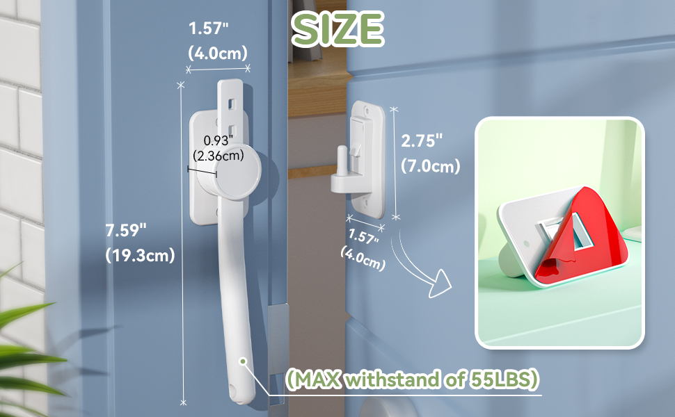 Child Proof Finger Pinch Guard Baby Door Stopper Latch Adjustable (1 Pc ...