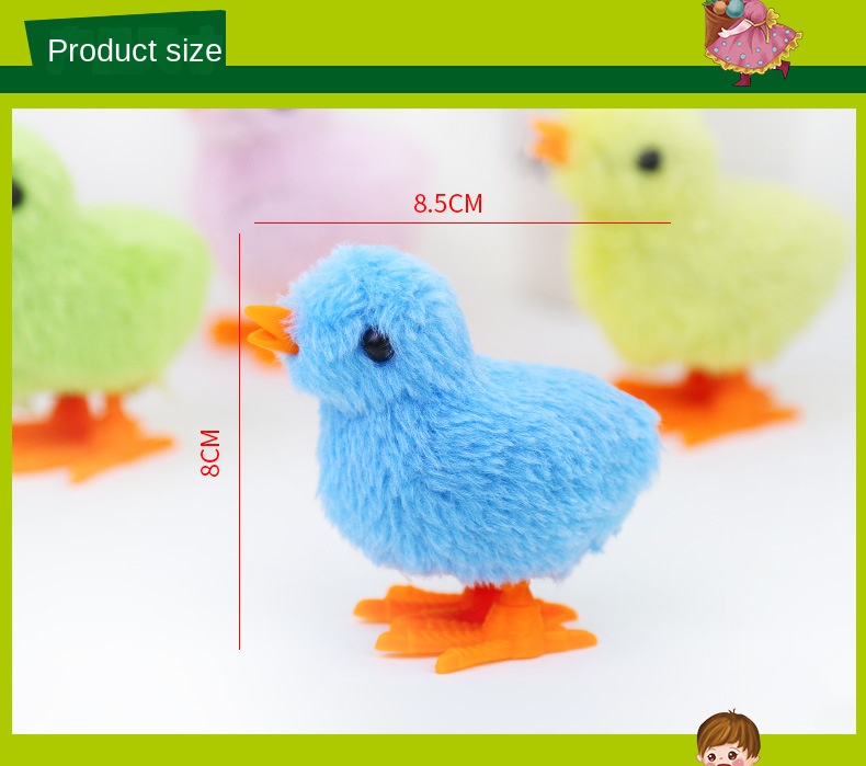 Wind-Up Jumping Chick Toy - Realistic Plush, Set of 15 | Shopee Philippines