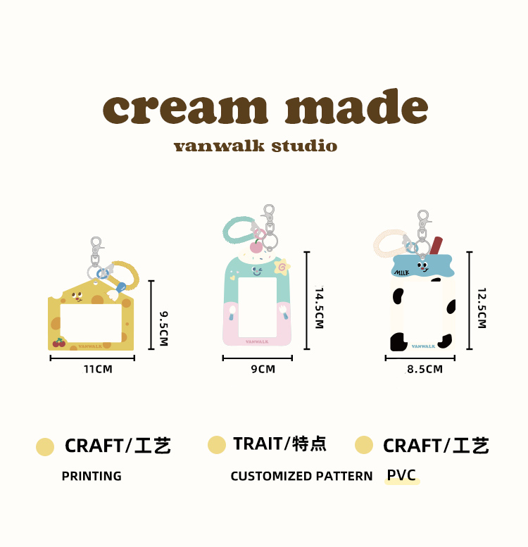 VANWALK Pizza Series K549 Customized Cute Food Card Set Luggage Hanger Bag Keychain Pendant ...