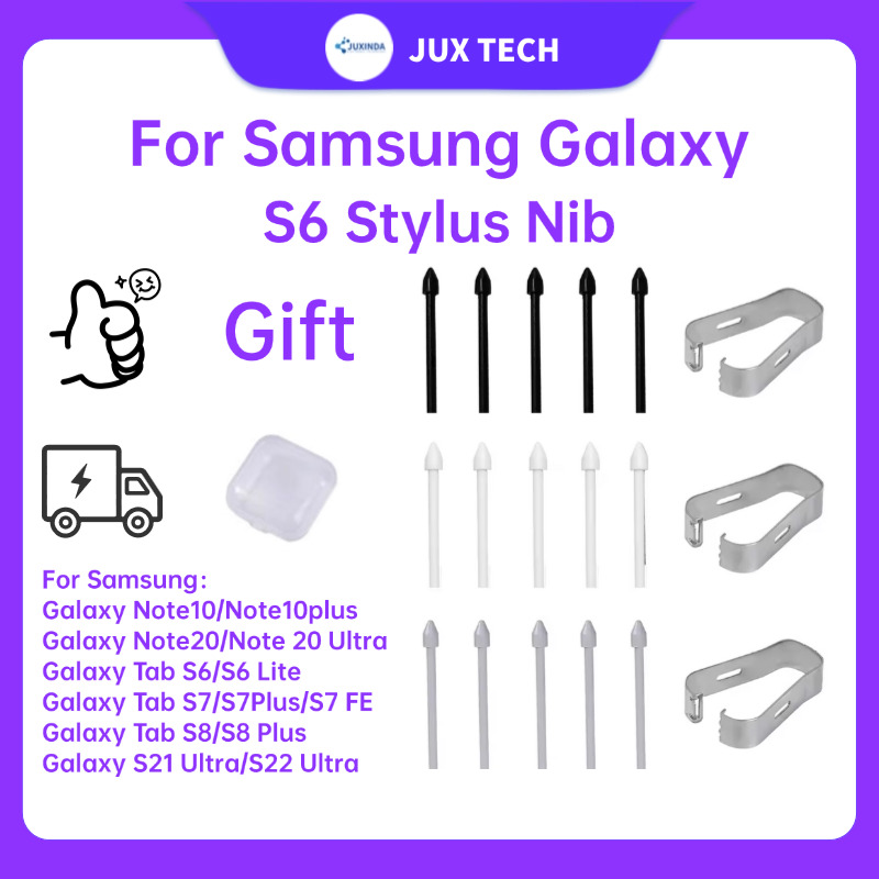 Replacement Stylus Tips S Pen Nibs Fits For Samsung Tab S10+ S10 Ultra S6 Lite P610 P615 S7 S7 ...
