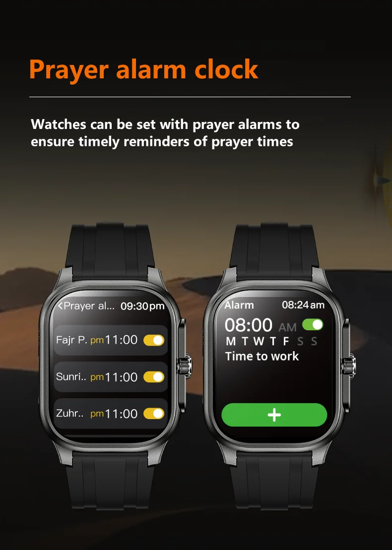 Muslim Smartwatch Quran Smart Watch with Recording Prayer Alarm 4GB ...