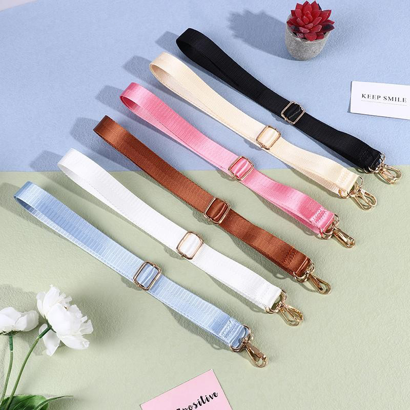 Adjustable Solid Color Crossbody Bag Strap - Versatile Fashion Shoulder ...