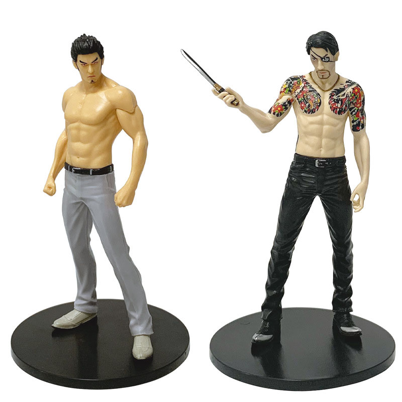 17cm YAKUZA Game Anime Figure Goro Majima Kiryu Kazuma Yakuza Action ...