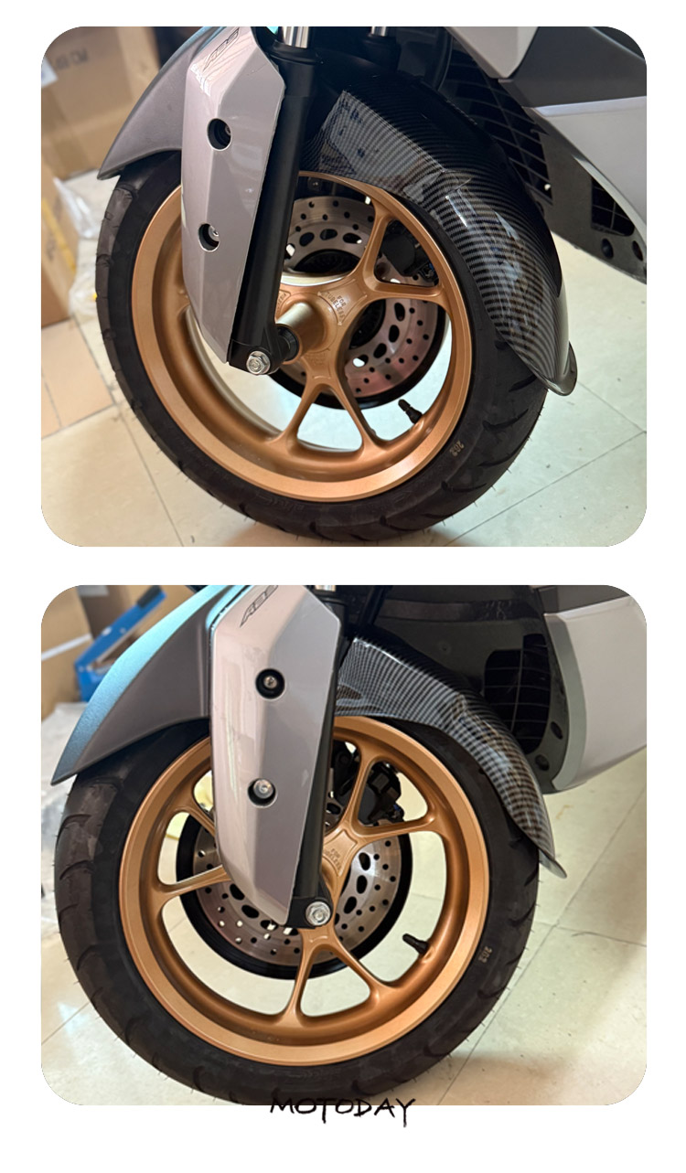 For YAMAHA NMAX155 TURBO/V3 Neo 2021-2025 Extended Front Fender No ...