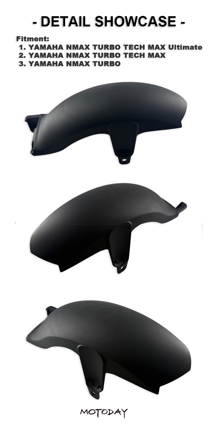 For YAMAHA NMAX155 V3 Neo Extended Rear Fender Full Mud Protection ...