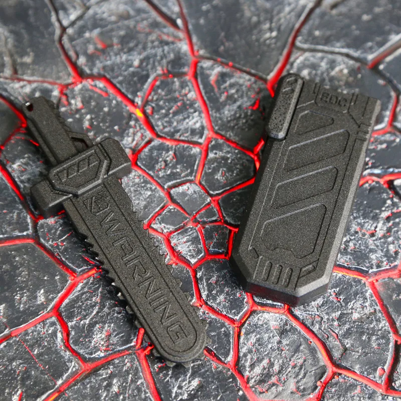 1PC EDC Metal Sword Fidget Toy - Adult Slide, Mechanical Push Pressure ...