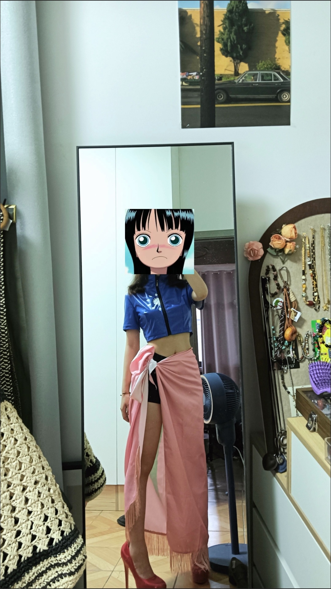 Nico Robin Cosplay Costume Top and Wrap Skirfor Women One Piece Anime ...