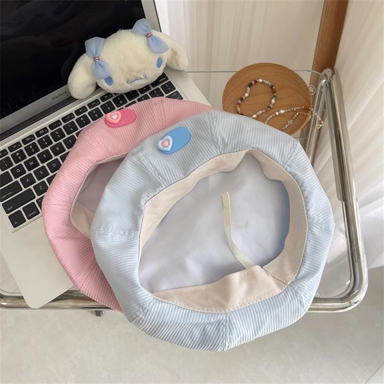 Japanese love beret Korean style literary painter hat versatile fashion ...