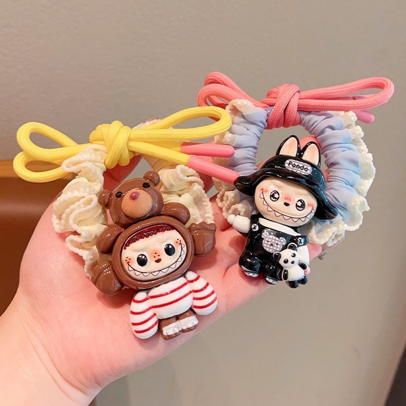 Cute Cartoon Three-Dimensional labubu labubu Headband Korean Influencer ...