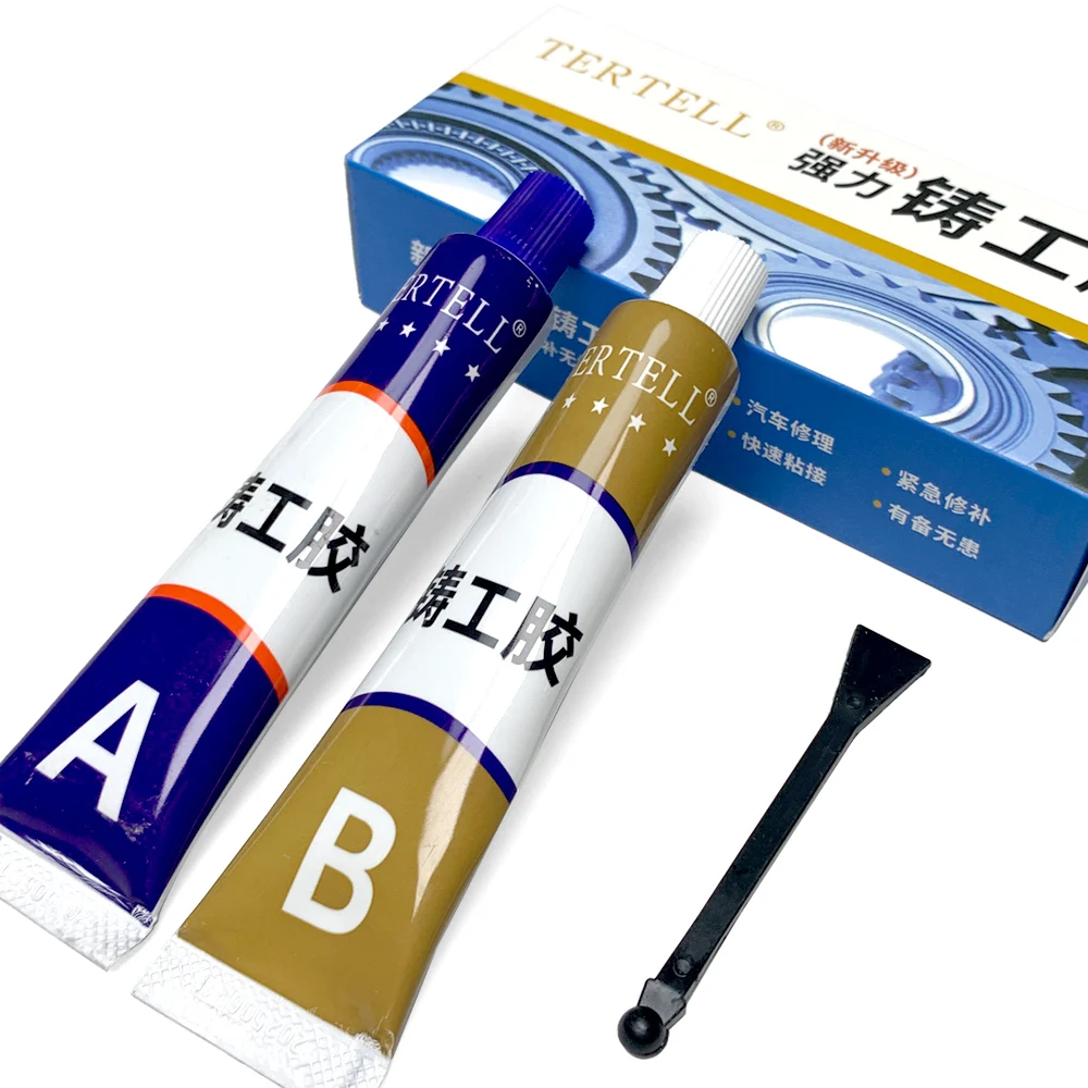 Heat Resistant Adhesive Gel - A&B Repair Compound for Cold Welding and ...