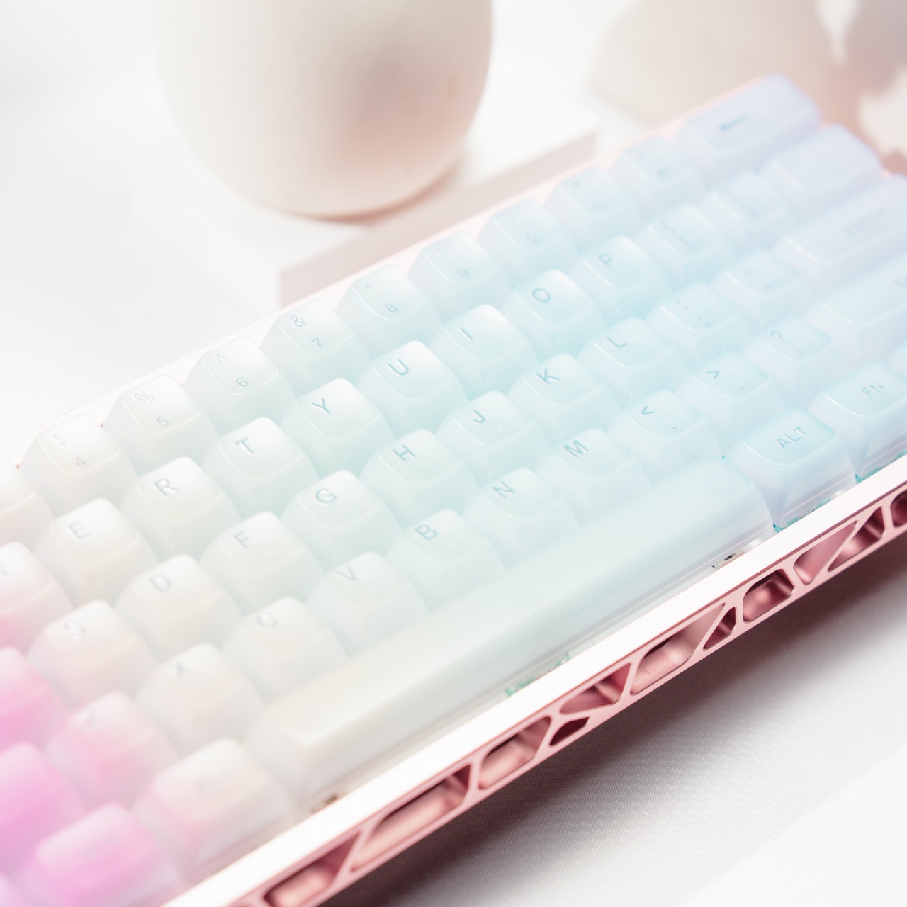 Womier Shine Through Frog Colorful MDA Profile Keycaps 115 Keys Custom ...