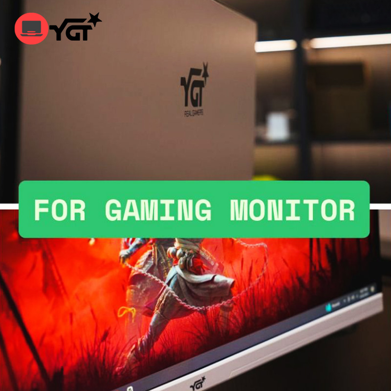 YGT 24 Inch Gaming Monitor IPS 75Hz Refresh Rate 1080P FHD For PC ...