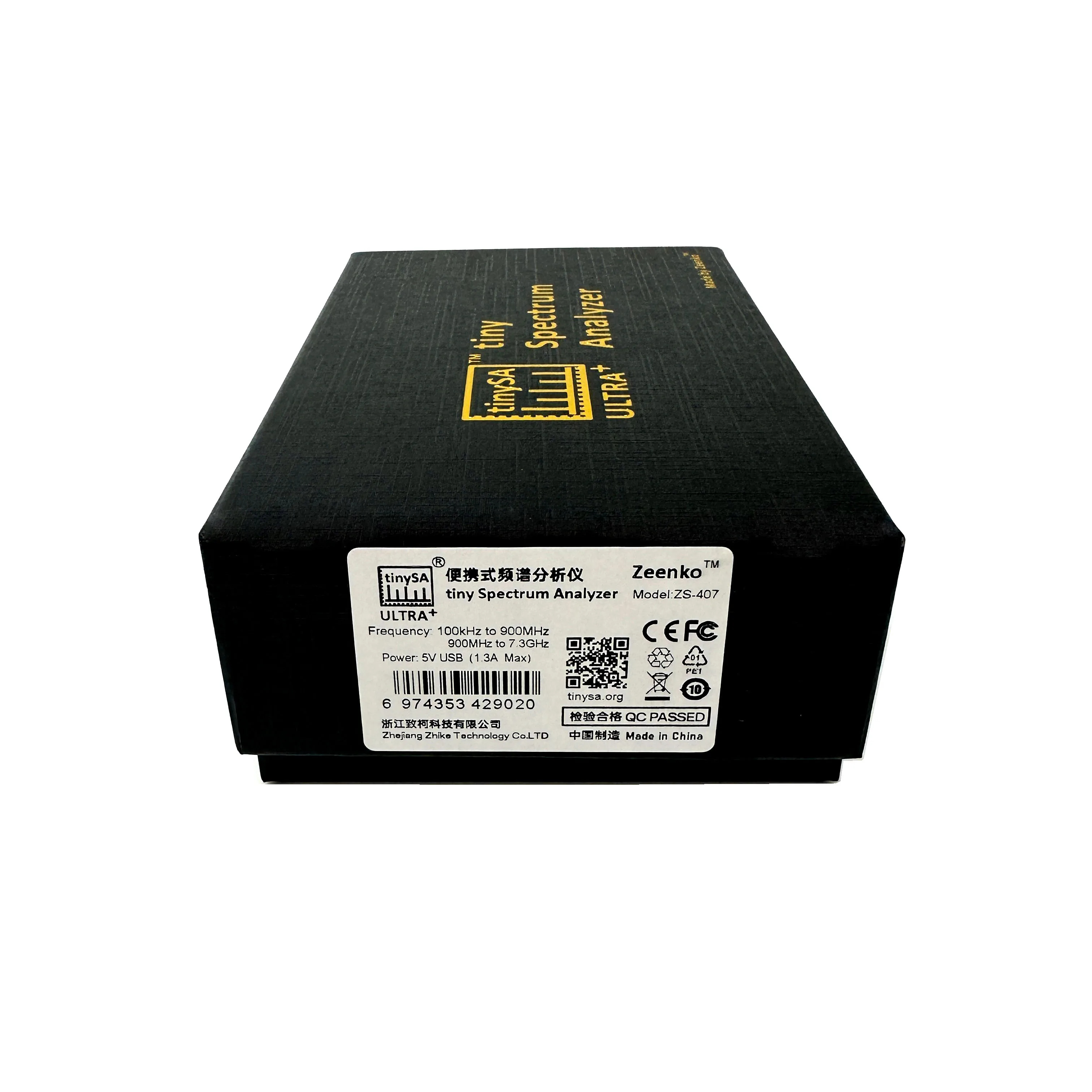 Zeenko ZS-407 Hand held tiny Spectrum analyzer tinySA ULTRA PLUS 4 ...