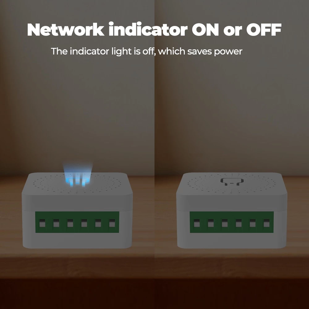 SMATRUL EWeLink 16A Mini Wifi Smart Switch Light 2 Way Module On Off ...