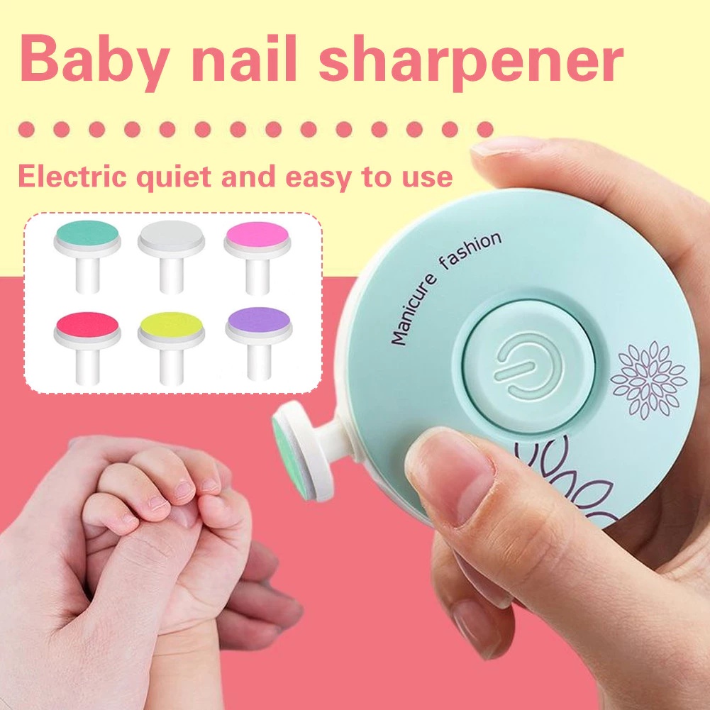 Electric Baby Nail Trimmer Care Kit Multifunctional Electric Safe ...