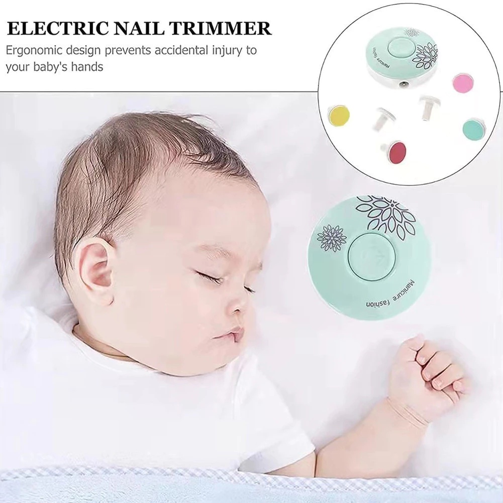 Electric Baby Nail Trimmer Care Kit Multifunctional Electric Safe ...