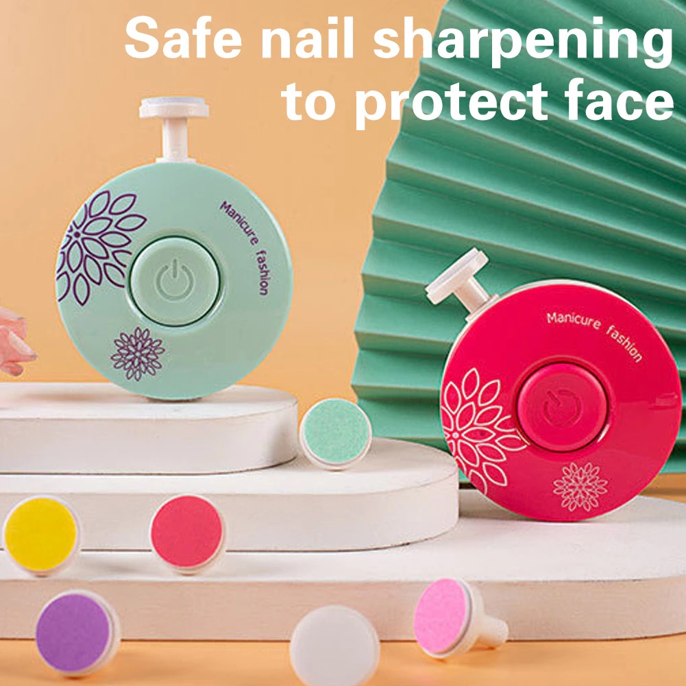 Electric Baby Nail Trimmer Care Kit Multifunctional Electric Safe ...