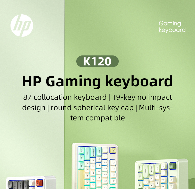 HP Gaming Keyboard Wired | Membrane Keyboard | Mechanical-Style Feel ...