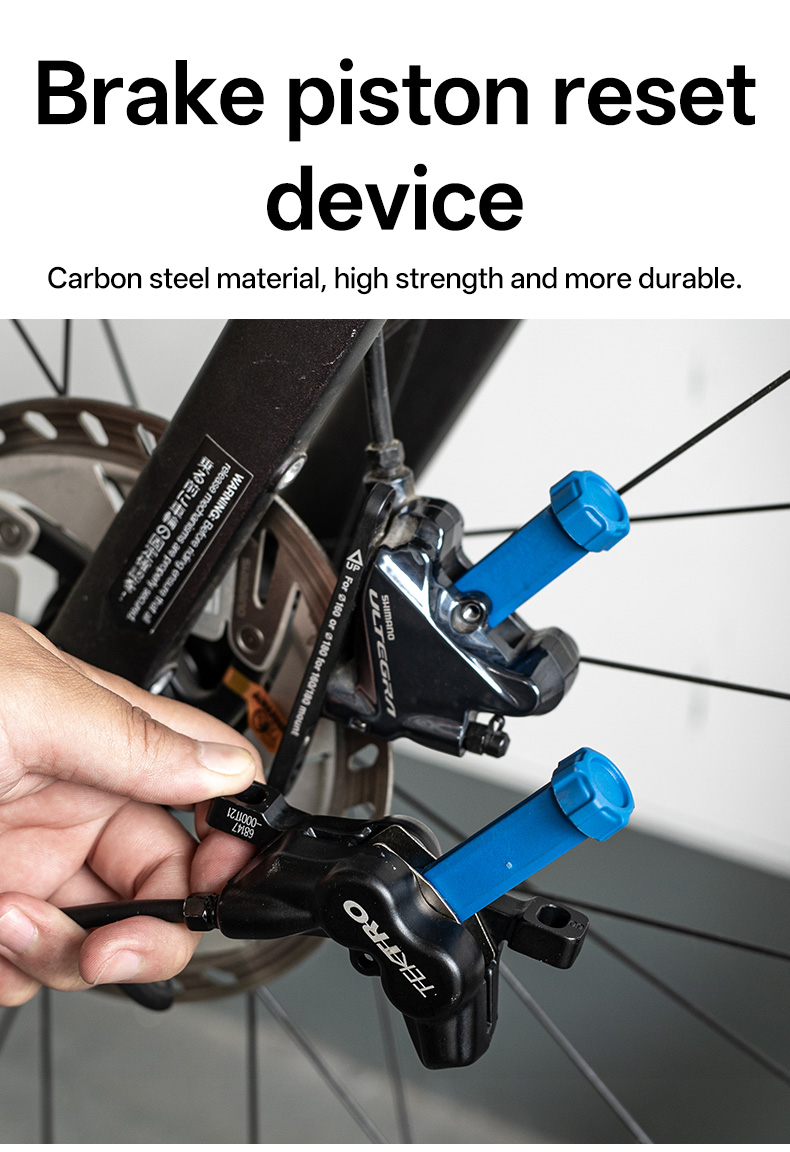 Durable Magnetic Steel Bicycle Brake Pad Spreader Tool 360° Rotatable ...