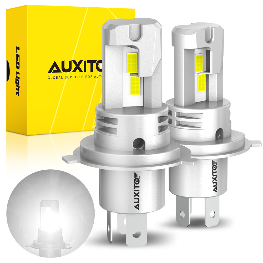 AUXITO 2Pcs H4 Car LED Headlight 80W 20000LM Super Bright 9003 HB2 Car ...